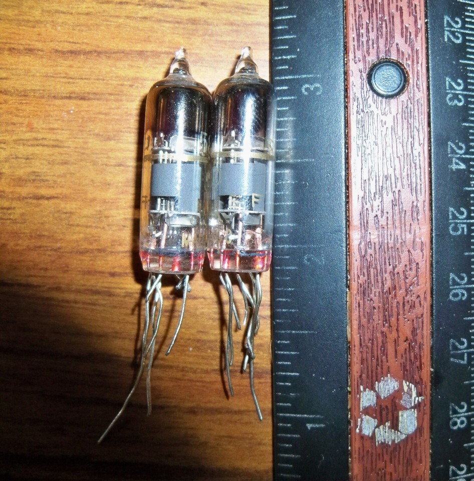 2 Strong SYLVANIA 5840 Subminiature Tubes | eBay