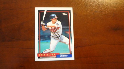 1992 TOPPS # 39 GREG OLSON BASEBALL CARD | eBay