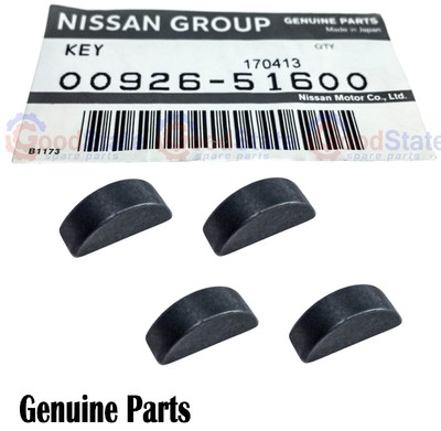 GENUINE Nissan 300ZX Z32 VG30DE VG30DETT Crank Harmonic Woodruff Key x4 ...