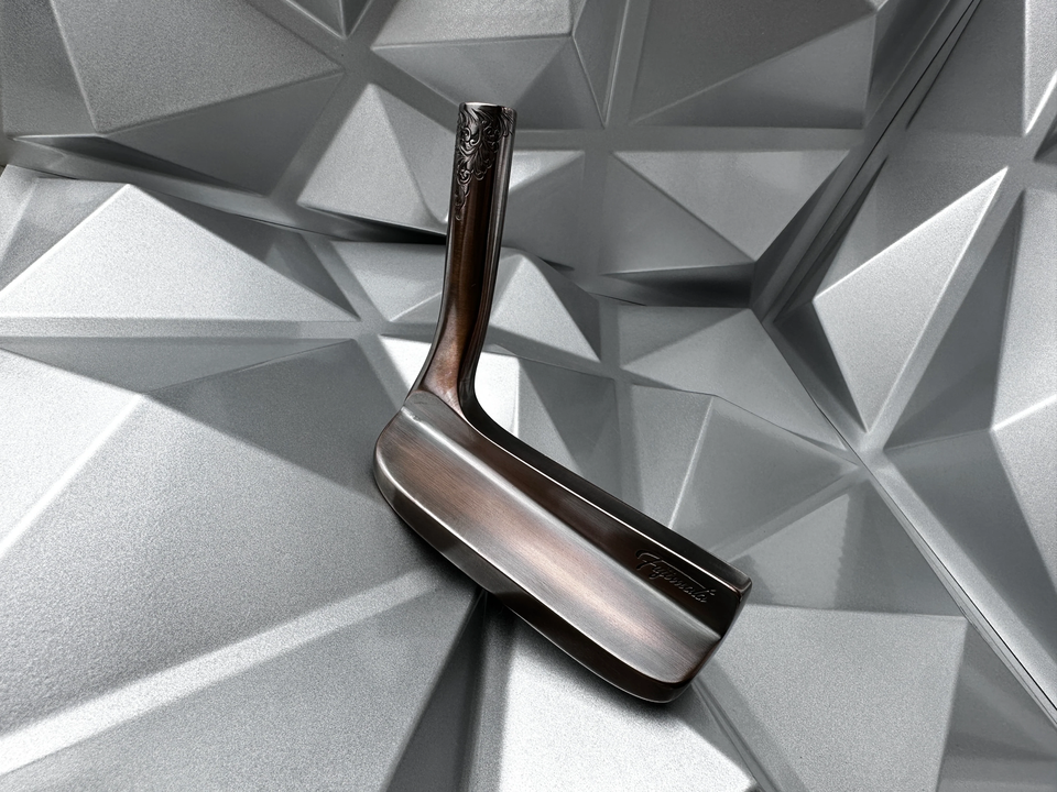 Fujimoto Golf Putter Black Copper Hand Engraved Iura & Handmade by ...