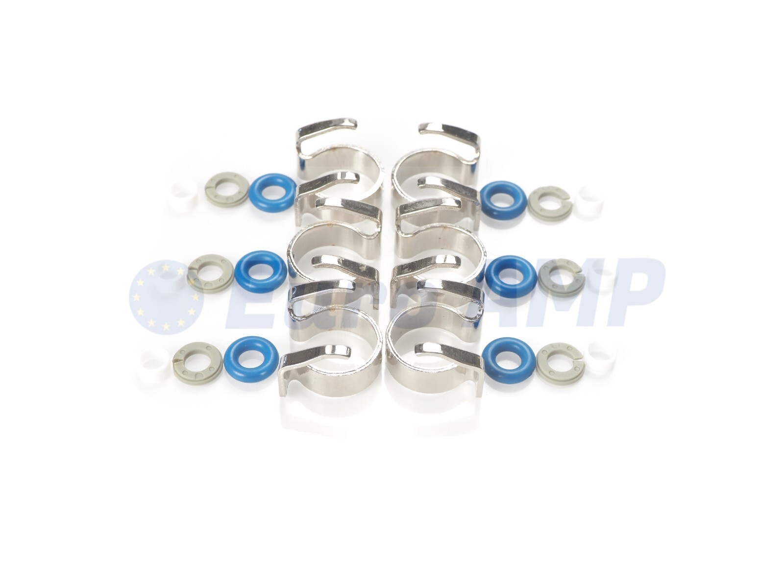 Land Rover Range Sport Velar LR4 6PC Engine Fuel Injector Seal 3.0L V6 ...