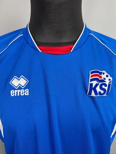ICELAND 2010 2012 HOME SHIRT ISLAND FOOTBALL SOCCER JERSEY ERREA MENS ...