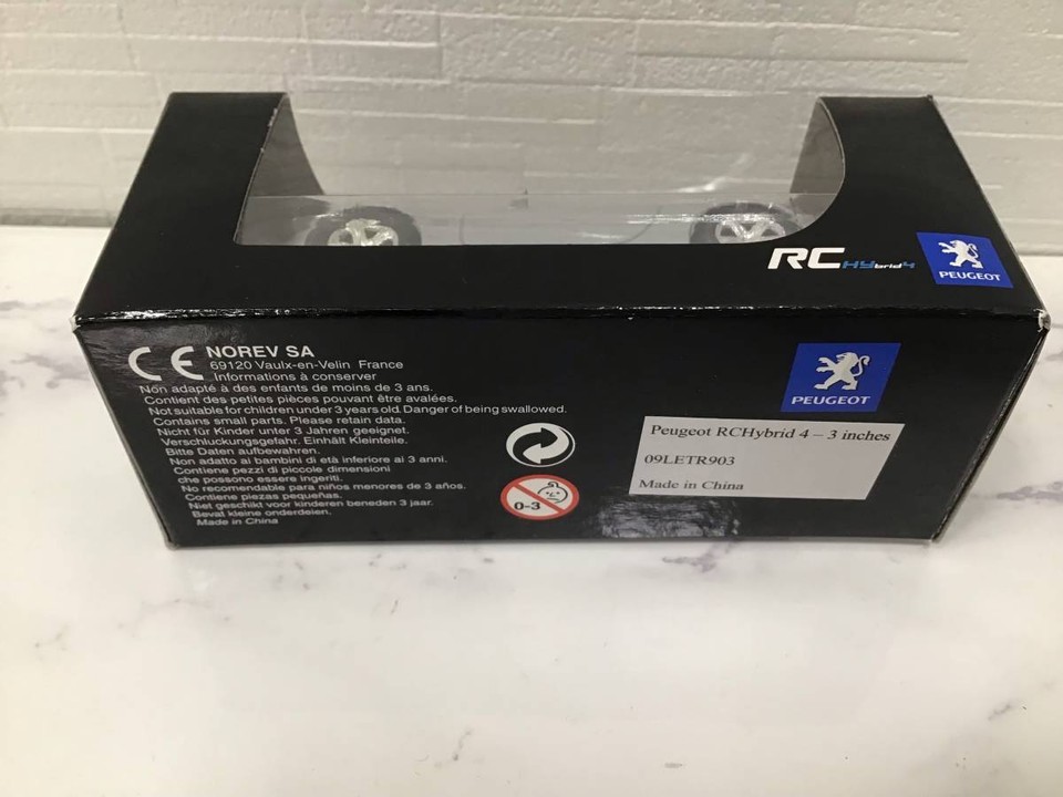 Mini Car Norev Sa Peugeot / Rc Hybrid Concept Sr1 Onyx | eBay