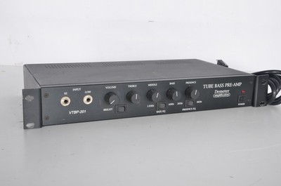 Demeter Amplification VTBP-201 Tube Bass Preamp Preamplifier Vintage ...
