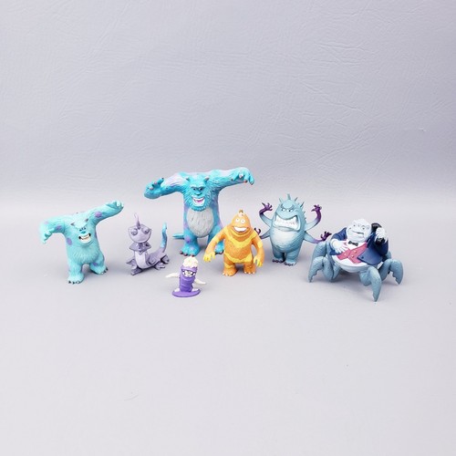 Vintage 2001 Disney/Pixar MONSTERS INC FIGURES Hasbro Lot of 7 Figures ...