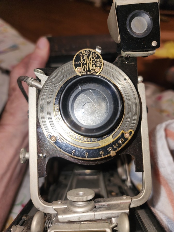 Kodak 3A Autographic Antique folding Camera 1913 Made Canada | eBay