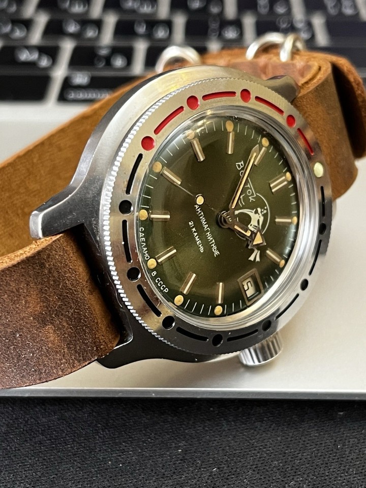Vostok Amphibia USSR Watch – Rare Titanium Case – Vintage Diver – Mint ...