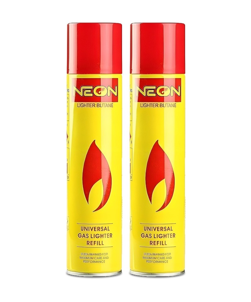 Neon lighter butane gas refill universal fluid fuel ultra refined 10.14 ...