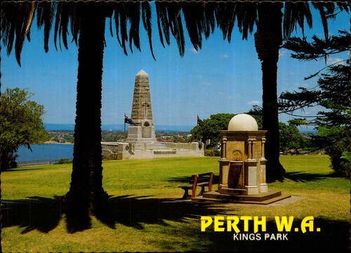 Perth Kings Park Postcard. Western Australia Vintage 70s 80s Old Card ...
