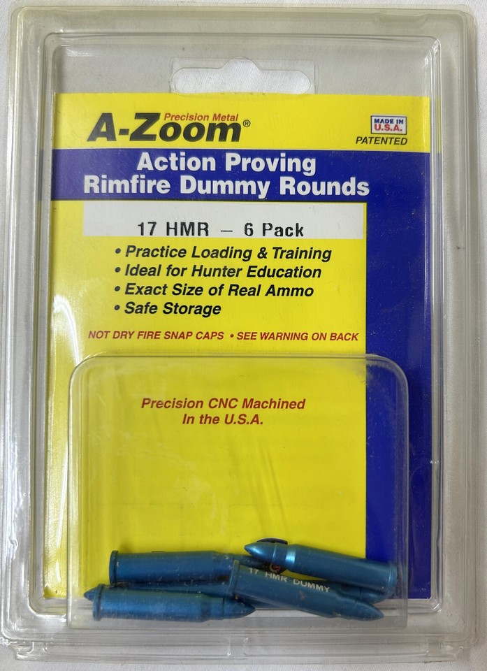 A-Zoom snap caps pick your caliber .17 HMR to 12ga, rifle or shotgun ...