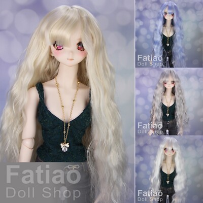 Fatiao - New Dollfie SD 1/3 BJD DD Dolls Long curly Wig size 8-9" | eBay