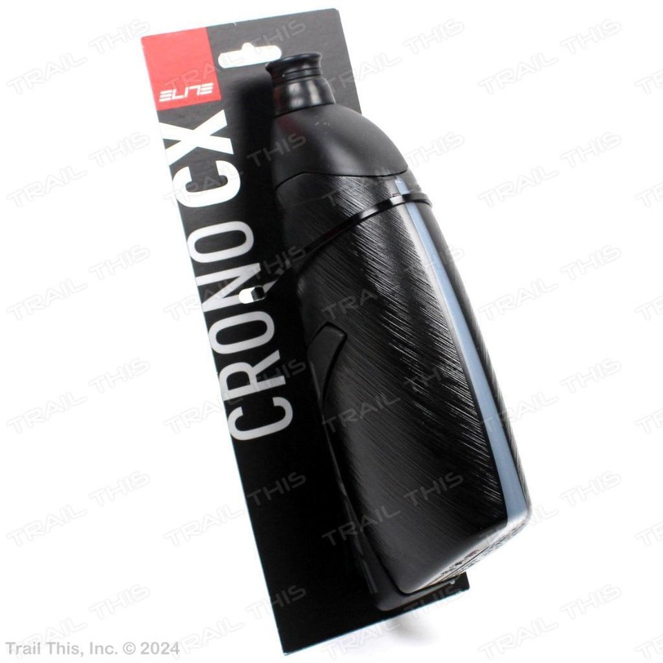 Elite Crono CX Carbon FRP Cage & 500ml Aero Water Bottle Kit Road TT ...