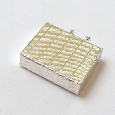 PURE Silver Locket Indain Tabeez Or Taveez SIZE 2.6 x 2.5 CM FREESHIP ...