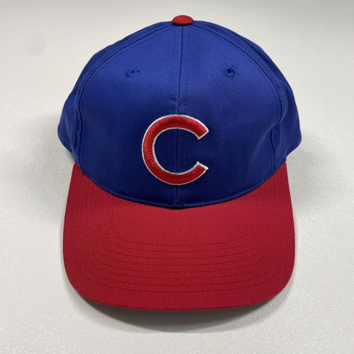 Chicago Cubs Hat Cap Men’s Blue Red Snapback MLB Baseball Embroidered ...