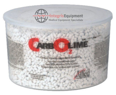 12pk of 1kg Canisters of Carbolime CO2 Absorbent Sodasorb Sodalime - 55 ...