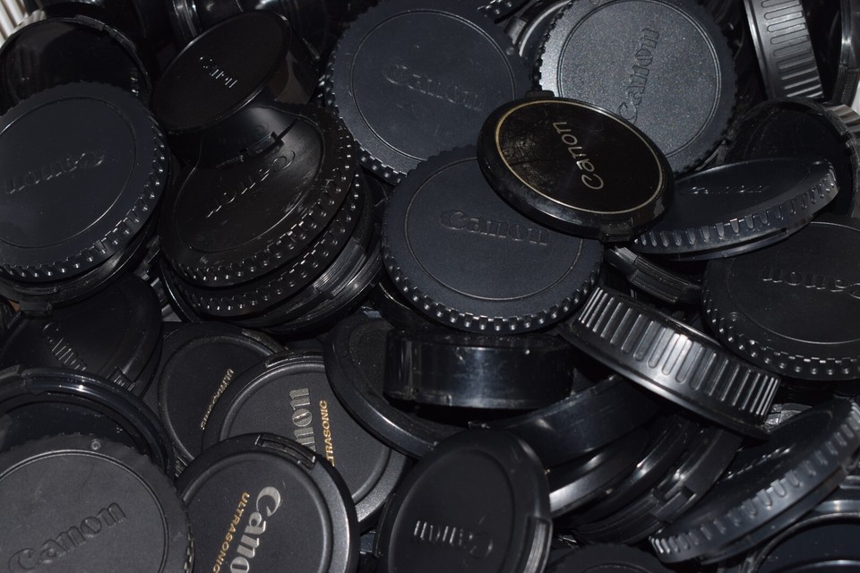 "Ship to Japan only" Used Camera Lens Cap / Body Cap Various Size ...