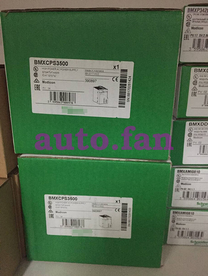 For 1pcs BMXCPS3500 analog input and output module | eBay