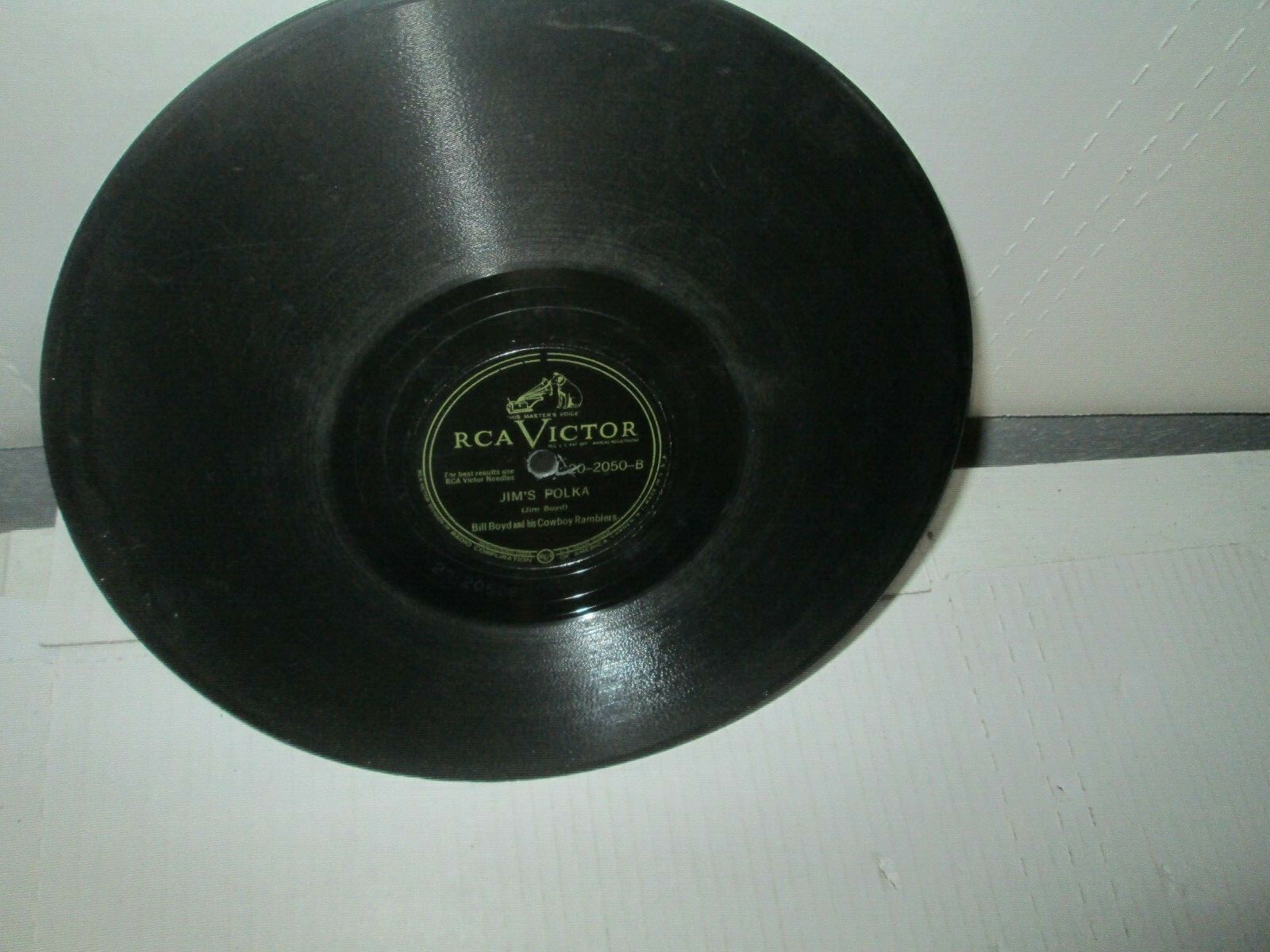 BILL BOYD & COWBOY RAMBLERS - OKLAHOMA BOUND / JIMS POLKA rare 78 BLUE ...