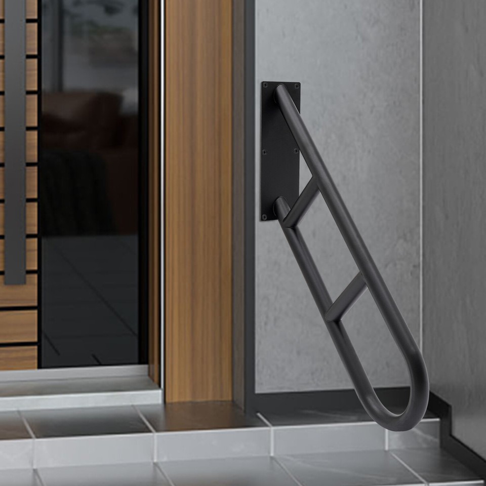 U-Shaped Handrails , Handrails for Outdoor&Indoor Steps Wall Mount ...