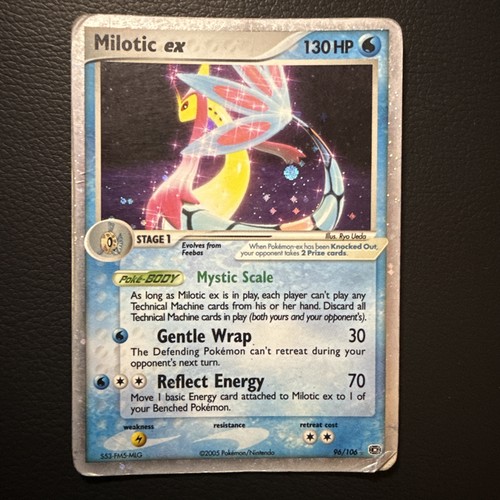 Milotic EX 96/106 Ex Emerald Holo Pokemon TCG - Well Centered 2005 ...
