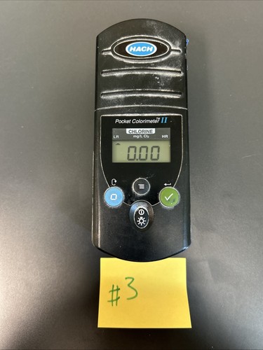 HACH POCKET COLORIMETER II CHLORINE LCD DISPLAY | eBay