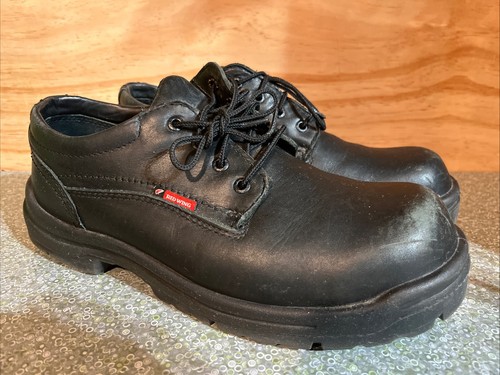 Red Wing Stock 133 Mens Size 11.5 E2 Black Soft Toe Work Safety Shoes ...