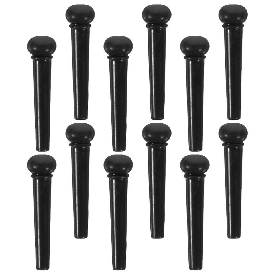 12pcs Guitar Bridge Pin Pegs Guitar String Pins Acoustic Guitar String ...