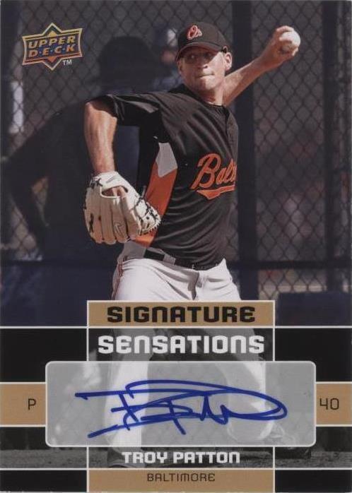 2010 Upper Deck - Signature Sensations Troy Patton #SS-TP (AU) for sale ...