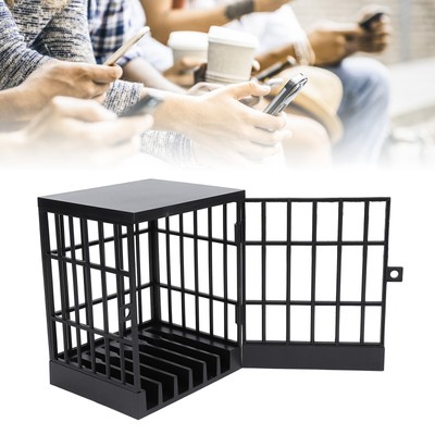 Cell Phone Jail Lock Box Plastic Mobile Phone Prison Lockable Cage for ...