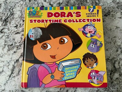 Nick Jr. Dora the Explorer Dora's Storytime Collection Hardcover Book 7 ...