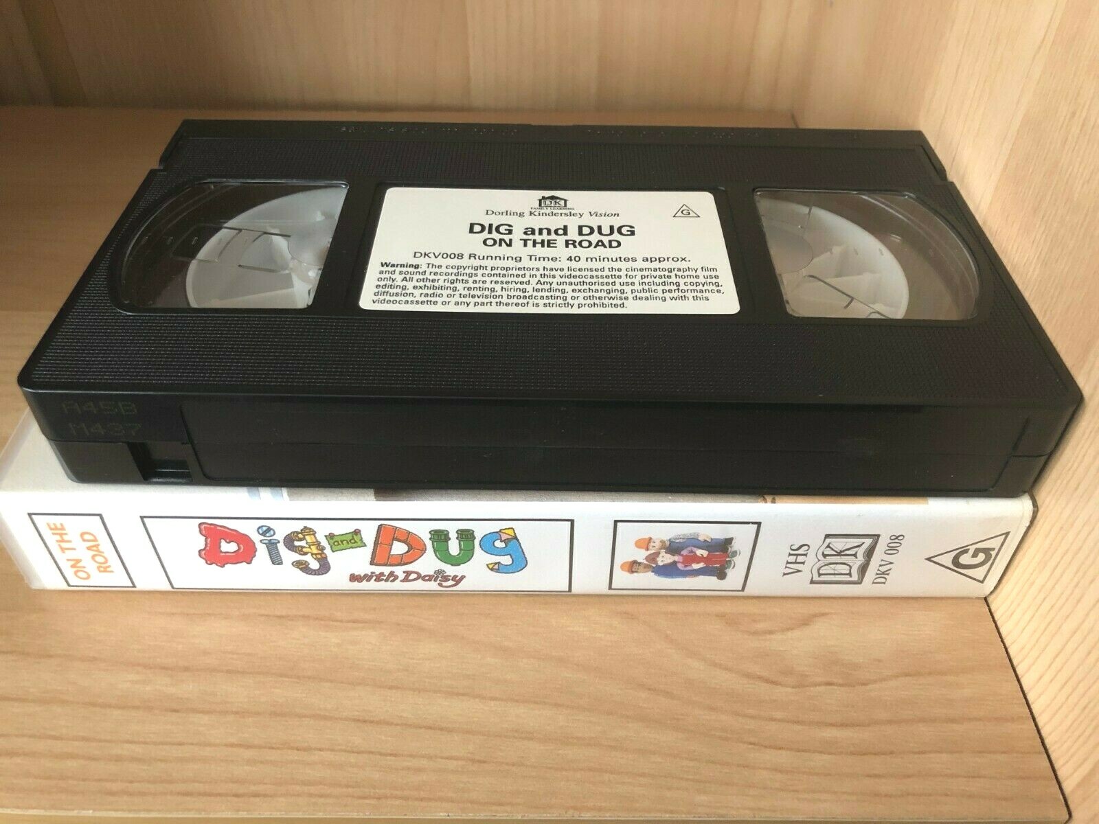 DIG and DUG with DAISY ~ ON THE ROAD ~ AS NEW PAL VHS VIDEO | eBay
