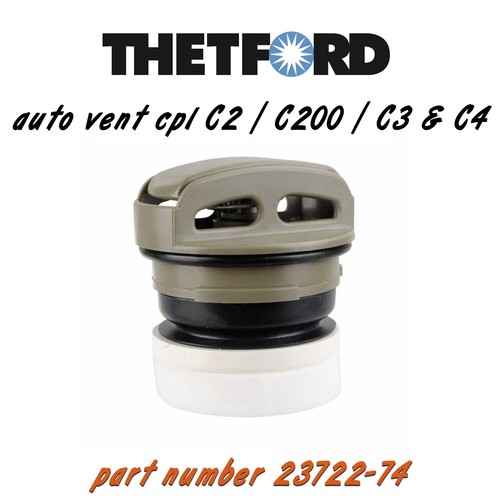 Thetford toilet cassette AUTO VENT - C2 C4 C200 spare part 23722-74 ...