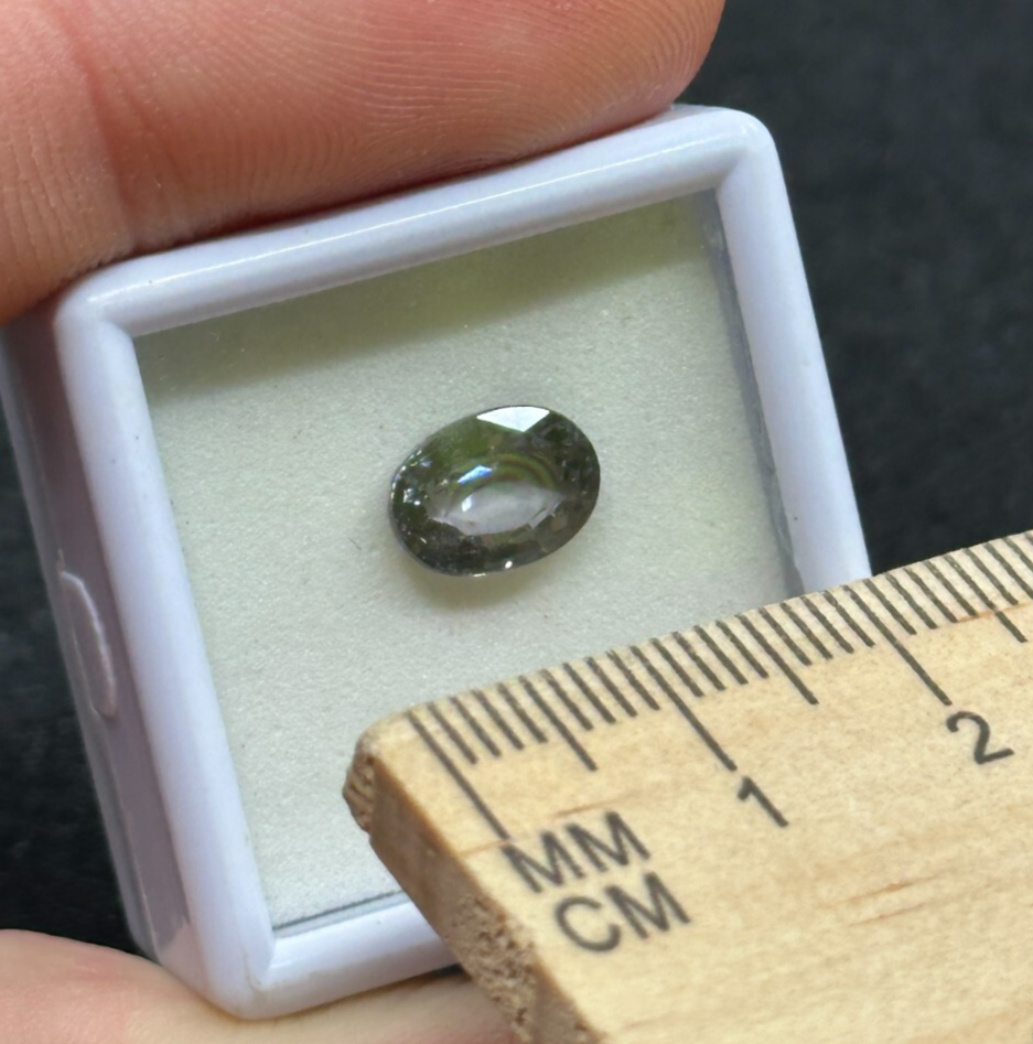 Faceted Unknown Purple Gemstone in Gem Jar- Vintage Estate Find | eBay