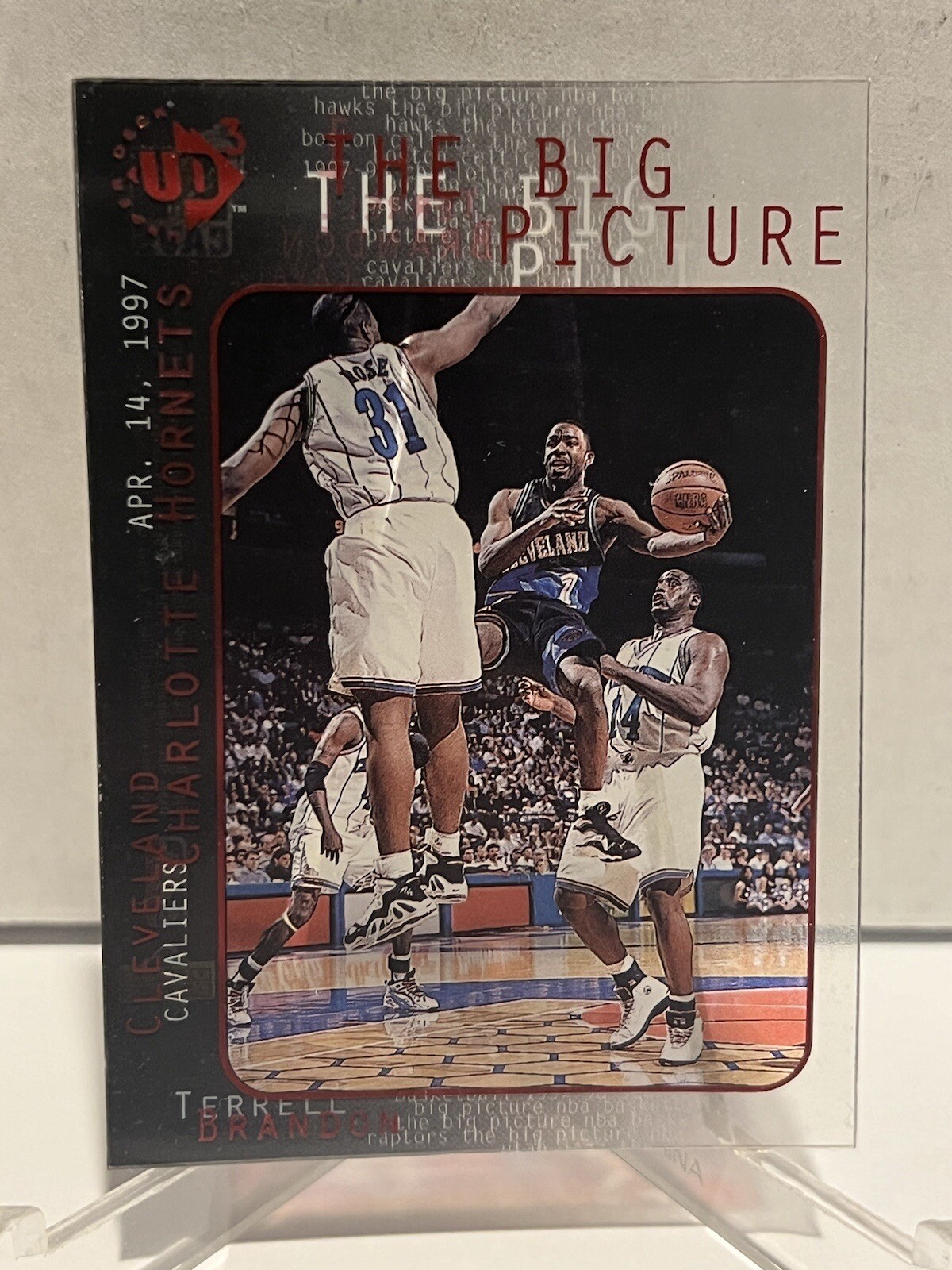 1997-98 Upper Deck UD3 Basketball #44 Terrell Brandon The Big Picture ...
