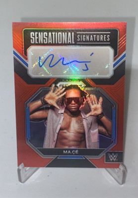 2023 Panini Prizm WWE Sensational Signatures MACE Red Auto /99 #SN-MCE ...