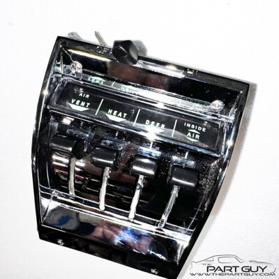 REBUILT/NEW 1957 Chevy DELUXE HEATER CONTROL Climate 57 Belair ...