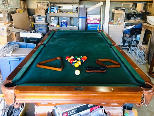 liberty pool table, cue sticks, cue stick stand, 8 & 9 ball racks | eBay