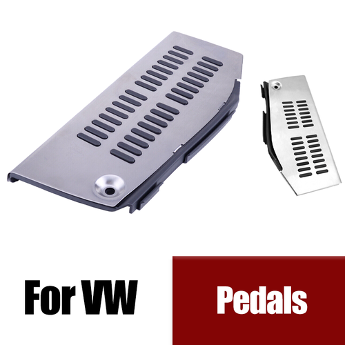 Stainless Steel Car Foot Rest Pedal Pad For VW Polo Golf 4 Bora Beetle ...