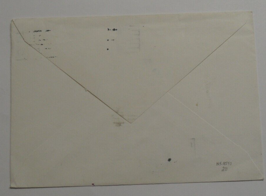 STAMPMART : USA POSTAL SERVICE NY 1985 CANCEL RETURN LABEL COVER TO ...