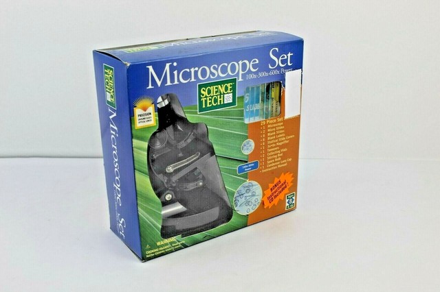 Science Tech Microscope Set 100x 300x 600x for sale online | eBay