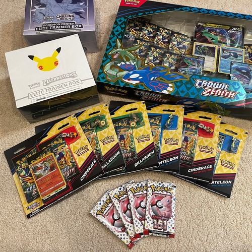 Pokemon Card Lot ULTRA RARES + SEALED PACK | Mini GOD BOX READ ...