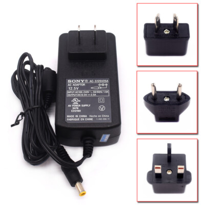 Sony AC-S125V25A 12.5V 2.5A AC Adapter Power Charger For Sony Wireless ...