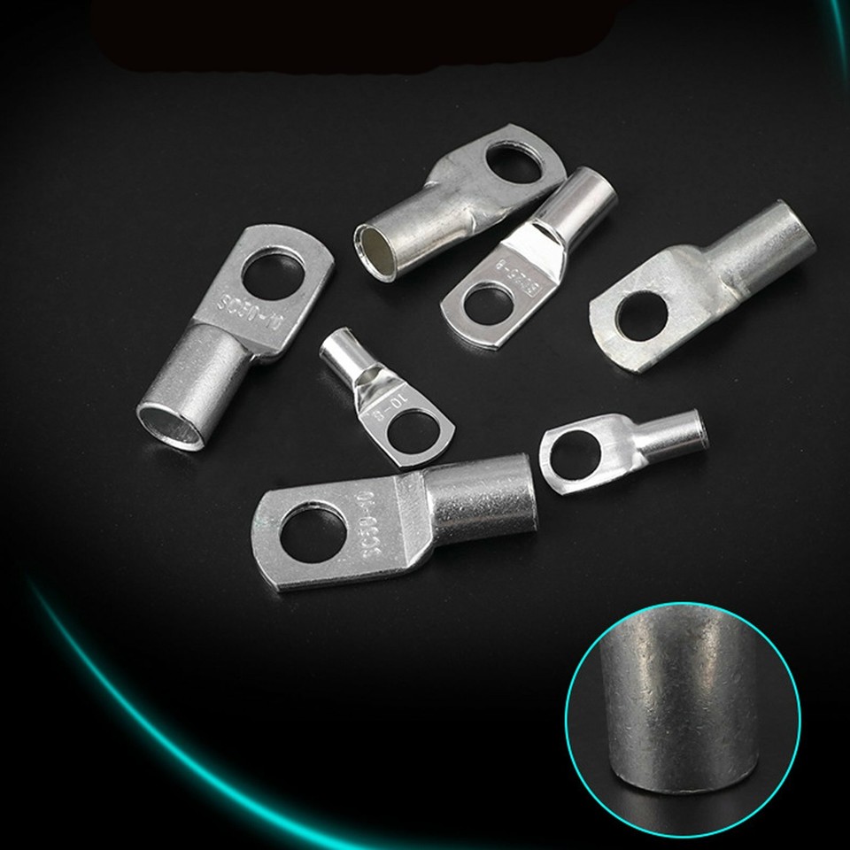Marine Grade Battery Cable Copper Lugs End Eyelets Crimp Electric ...