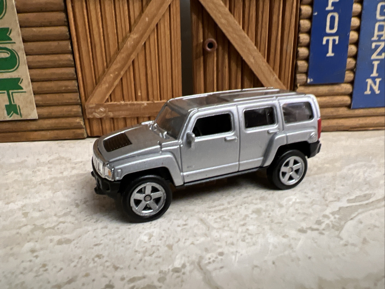 WELLY NEX HUMMER H3 Silber 1:60-1:64 Scales 3 Inch Toy Car Diecast | eBay