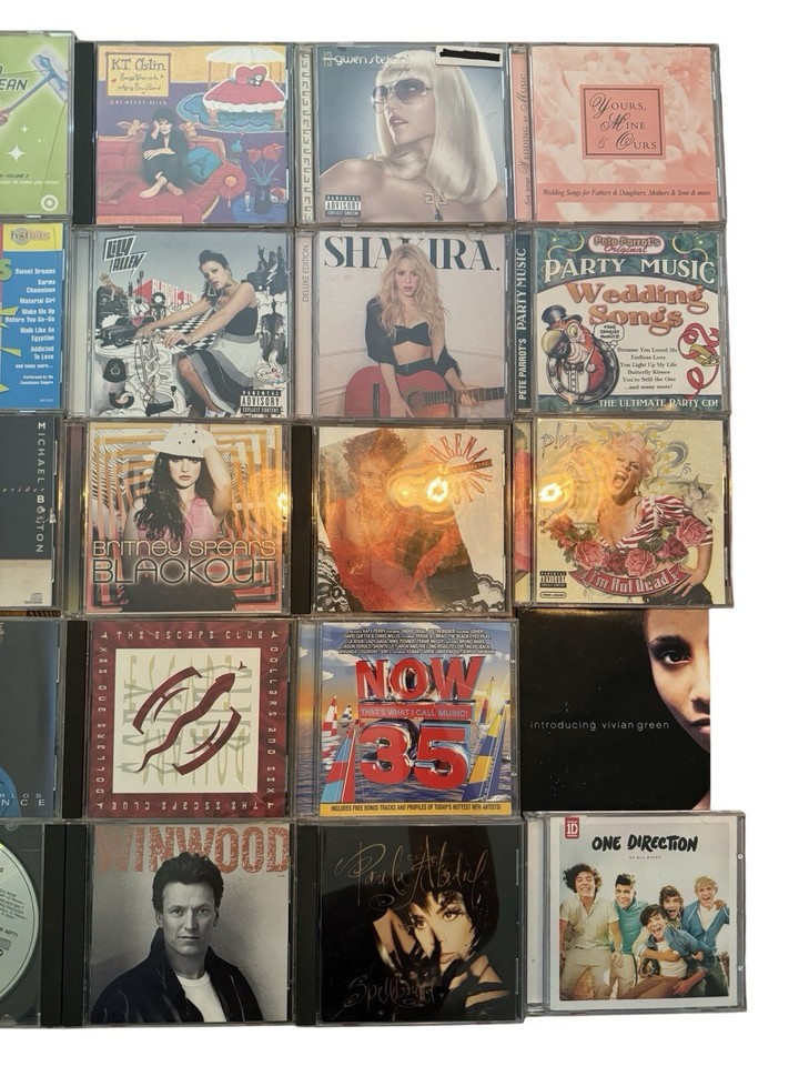 Lot of 35 Pop CDs - Mostly Women Artists Bulk Wholesale - GUC to EUC | eBay