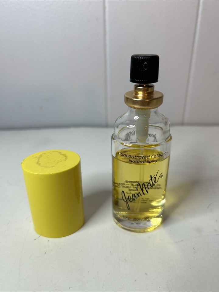 Vintage Jean Nate Concentrated Cologne Spray 1 FL OZ 75% Full | eBay