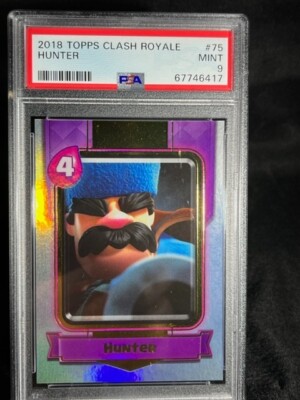 2018 Topps Clash Royale EPIC Card HUNTER PSA 9 LOW POPULATION | eBay