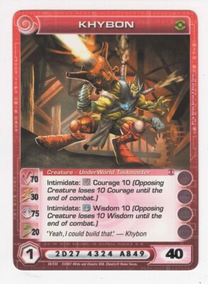 Chaotic Underworld Khybon Mid Energy Common | eBay