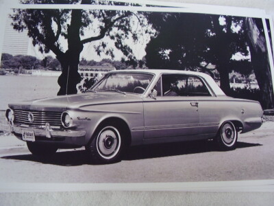 1964 Plymouth Valiant Signet 2 Door 11x17 Photo Picture