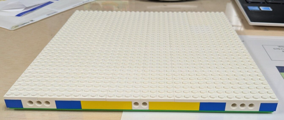 COMPLETE LEGO™ MILS Plate Foundation For Modular Sets And MOC (Used ...